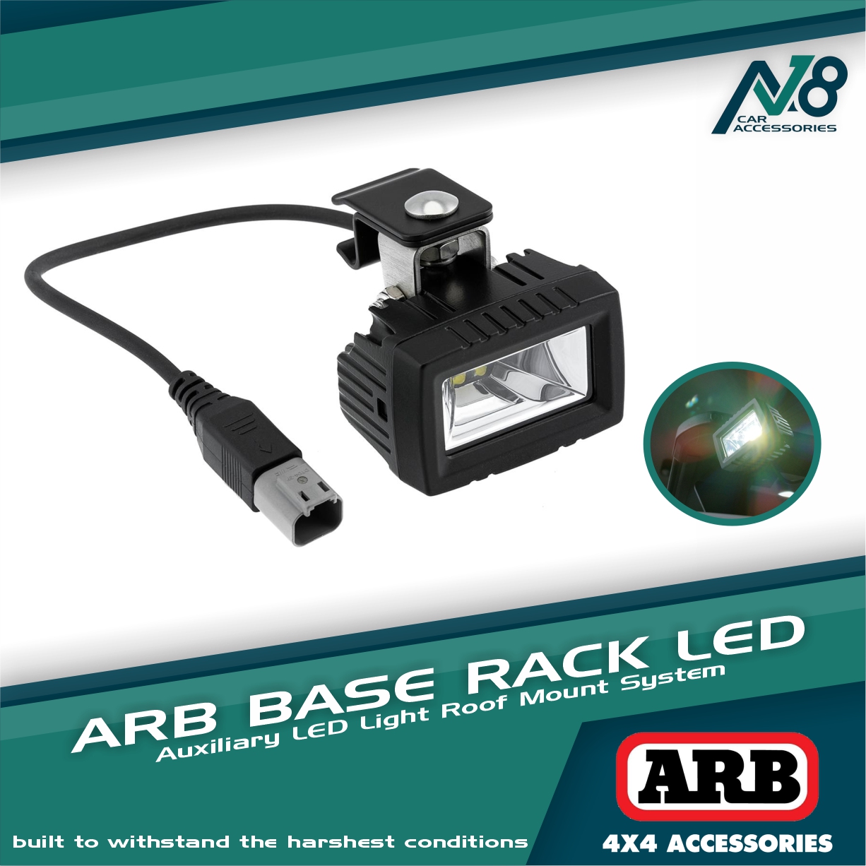 ARB BASE Rack Auxiliary Light LED 1PC Genuine | Lazada PH