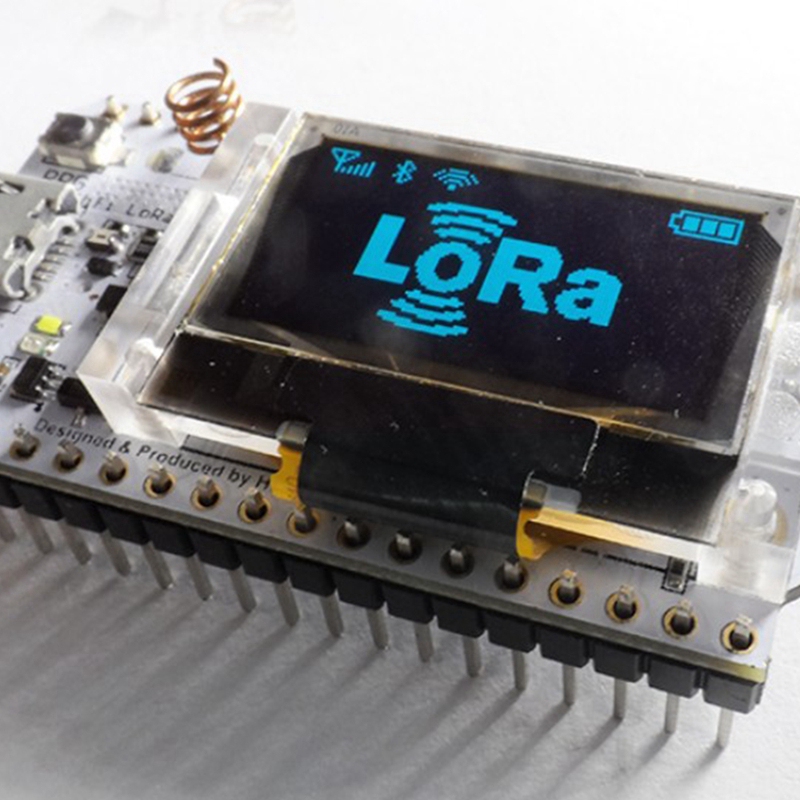 868-915MHz SX1276 ESP32 LoRa 0.96 Inch OLED Display Bluetooth WiFi LoRa Kit Module IOT ...
