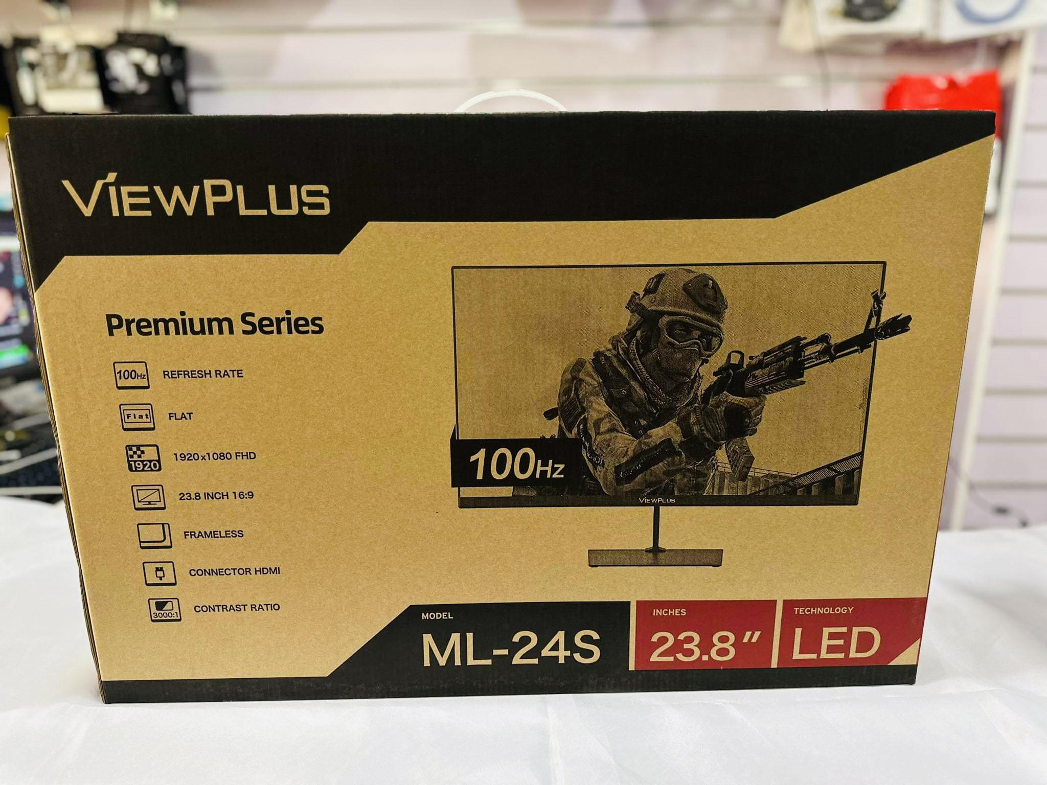 VIEWPLUS ML-24S 100Hz FHD 1920x1080 VA 23.8" Monitor | Lazada PH