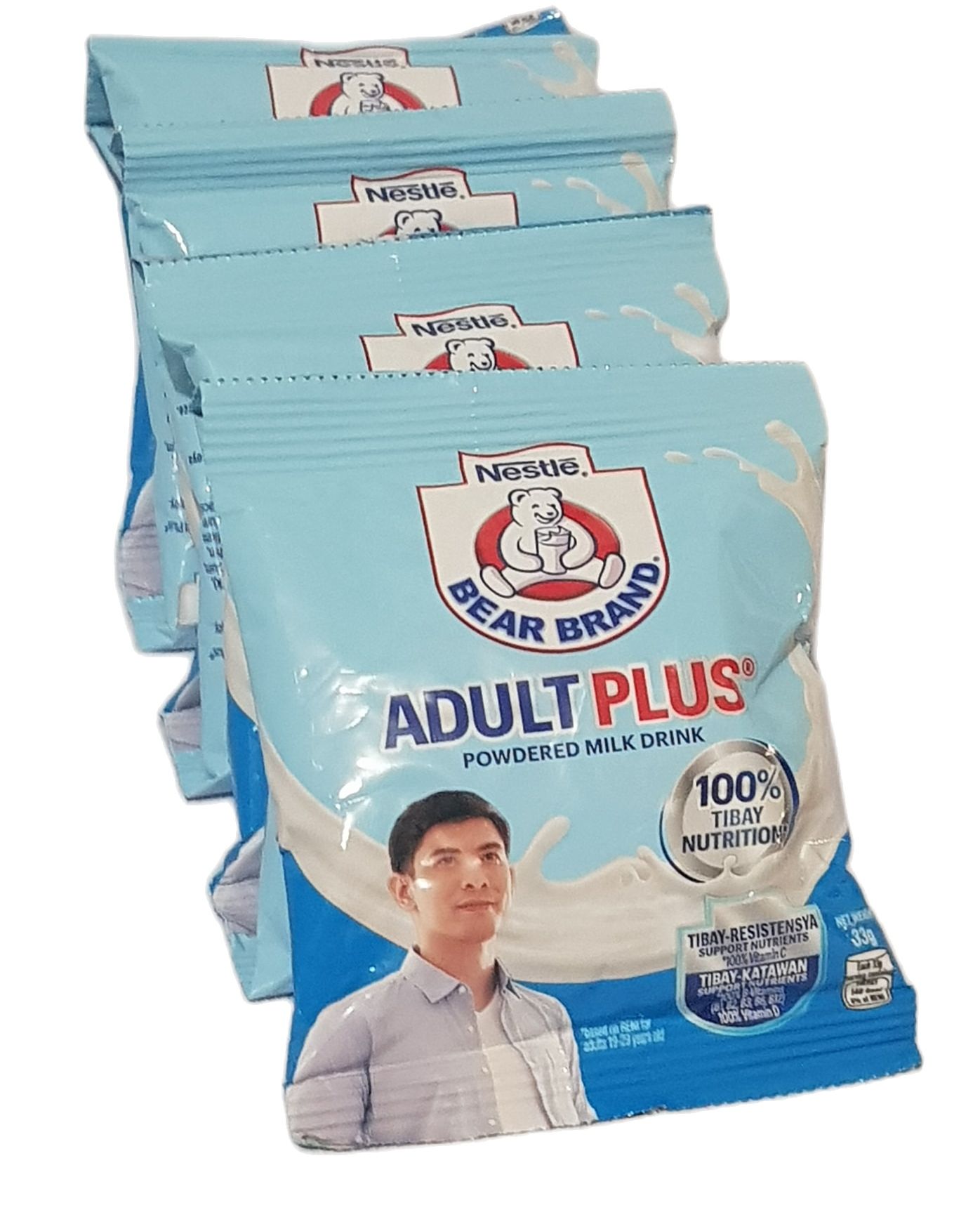 Nestle BEAR BRAND Adult Plus Powdered Milk Drink - New Packaging (24 ...