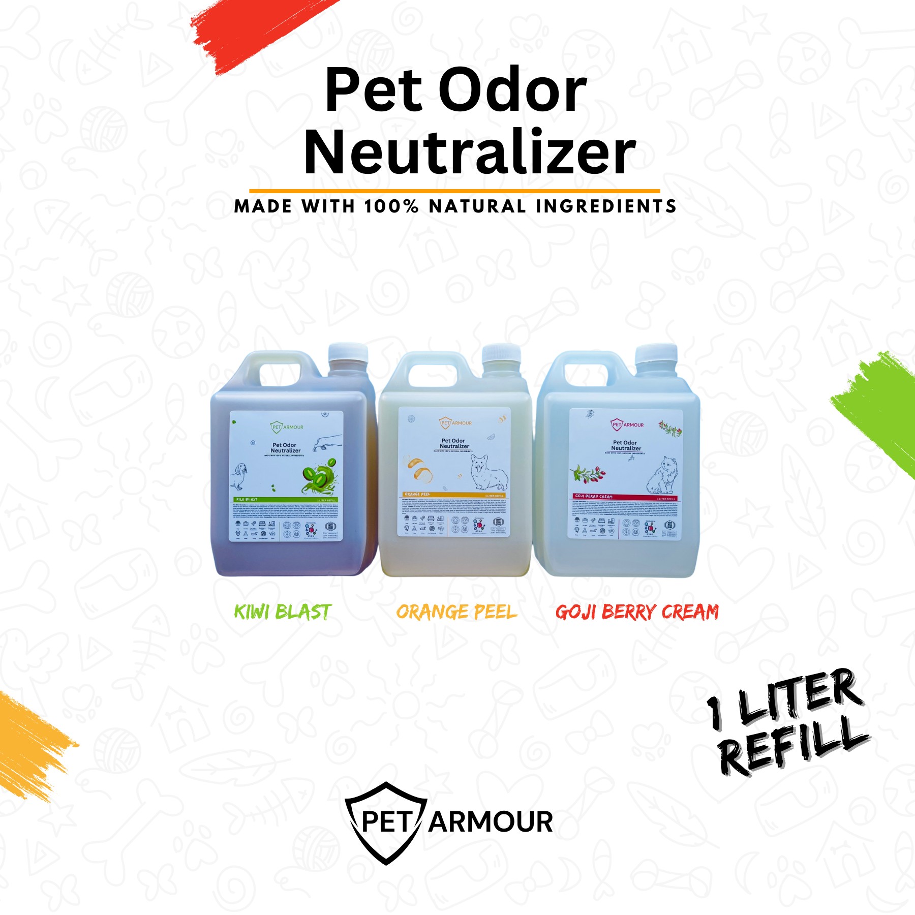 Pet Armour Odor Eliminator, Neutralizer and Deodorizer Spray | Lazada PH