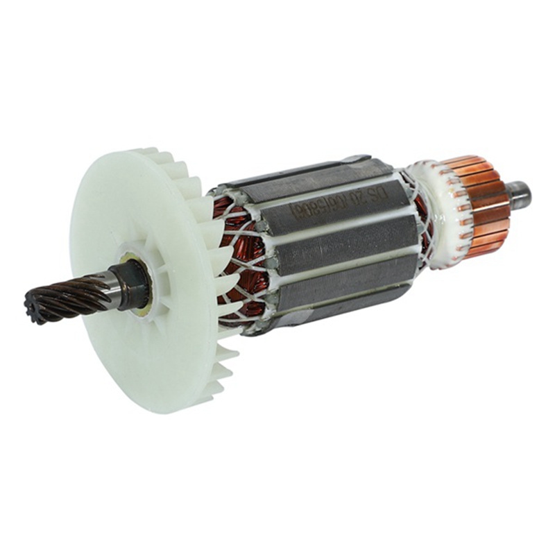 AC220-240V 9-Teeth Drive Shaft Electric Circular Armature Rotor for ...