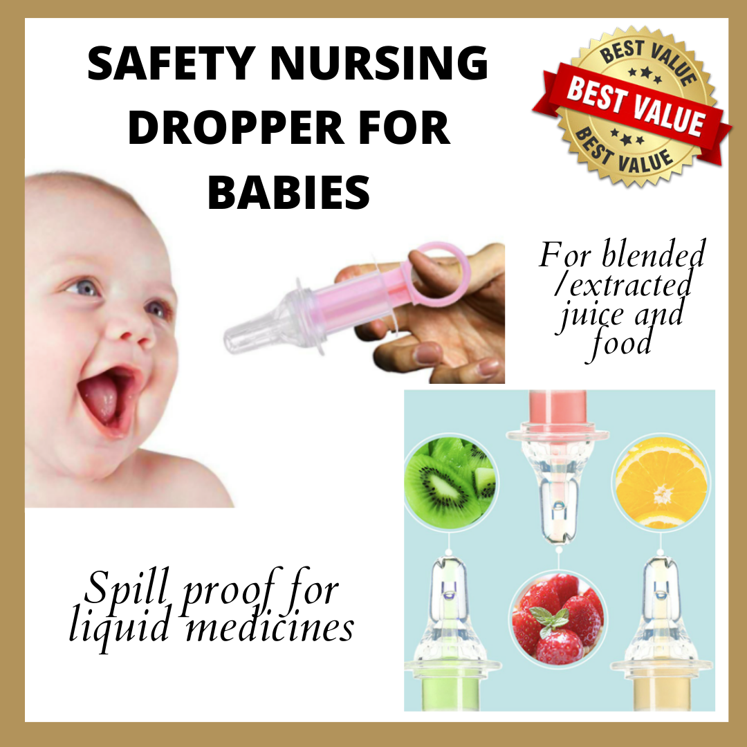 SAFETY NURSING DROPPER FOR BABIES: IDEAL FOR LIQUID MEDICINE| FEEDING ...