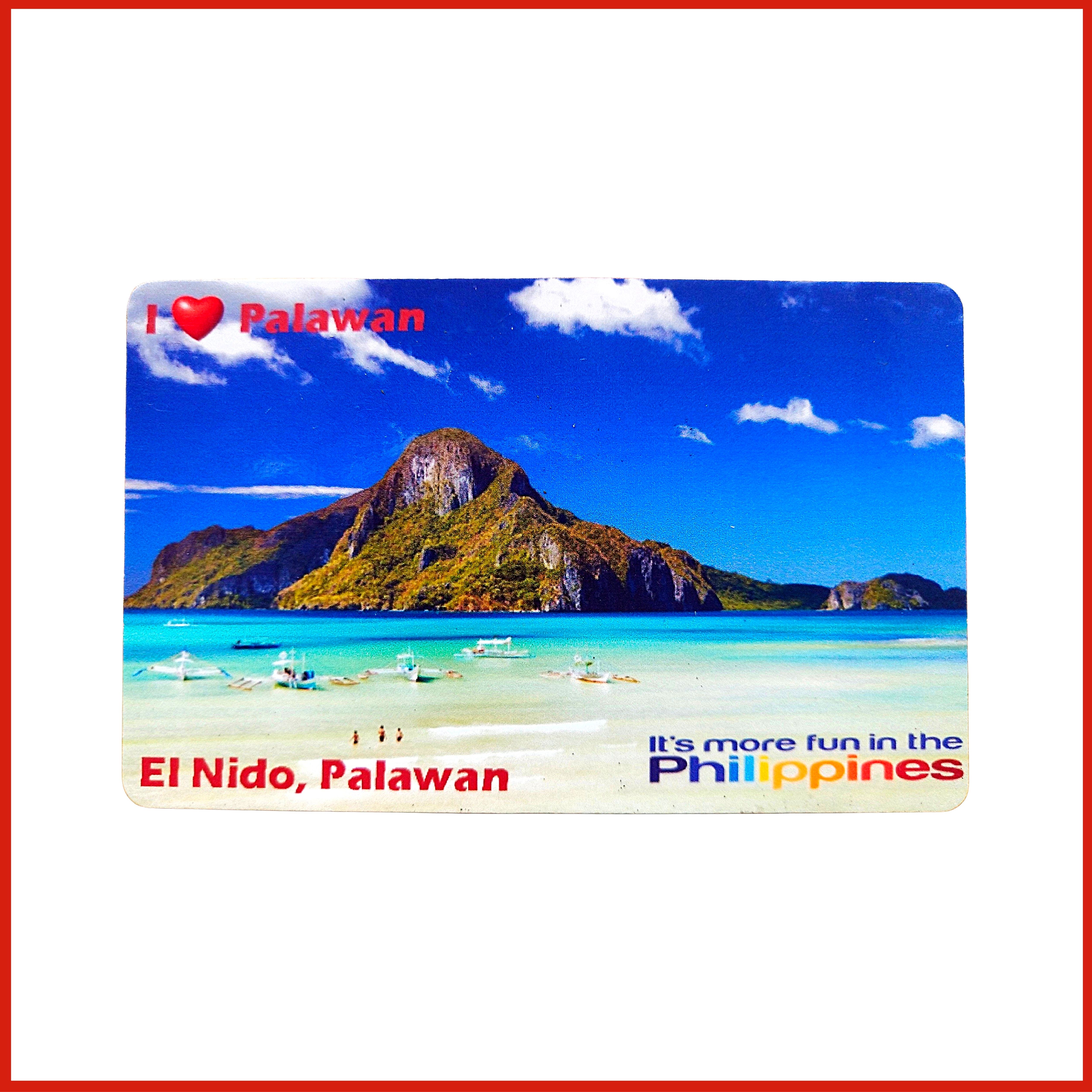 Ang Baligya El Nido Palawan Rubber Magnet Design Souvenir | Lazada PH
