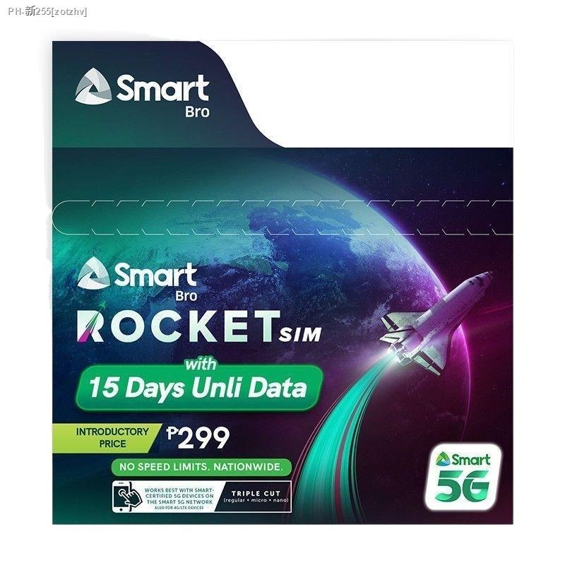 COD SALE!!! SMART BRO ROCKET SIM 299 WITH 15 UNLI DATA | Lazada PH