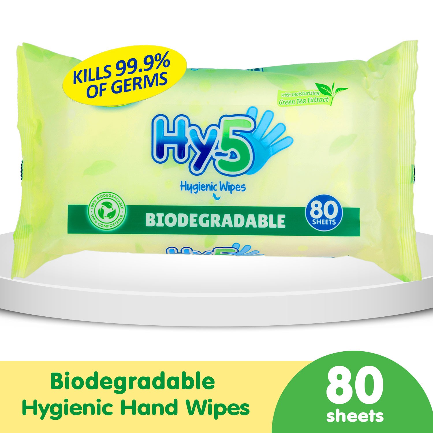 Hy-5 Hygienic Biodegradable Wipes 80s | Lazada PH