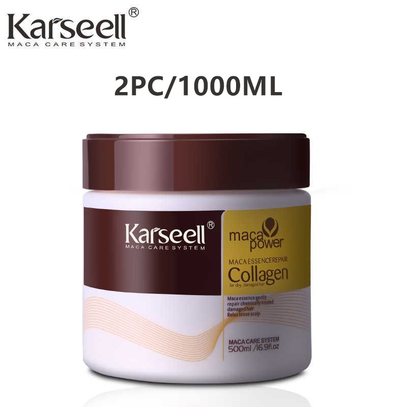 Karsell Maca Power Collagen for Hair 500mL Maca Essence Repair Collagen ...