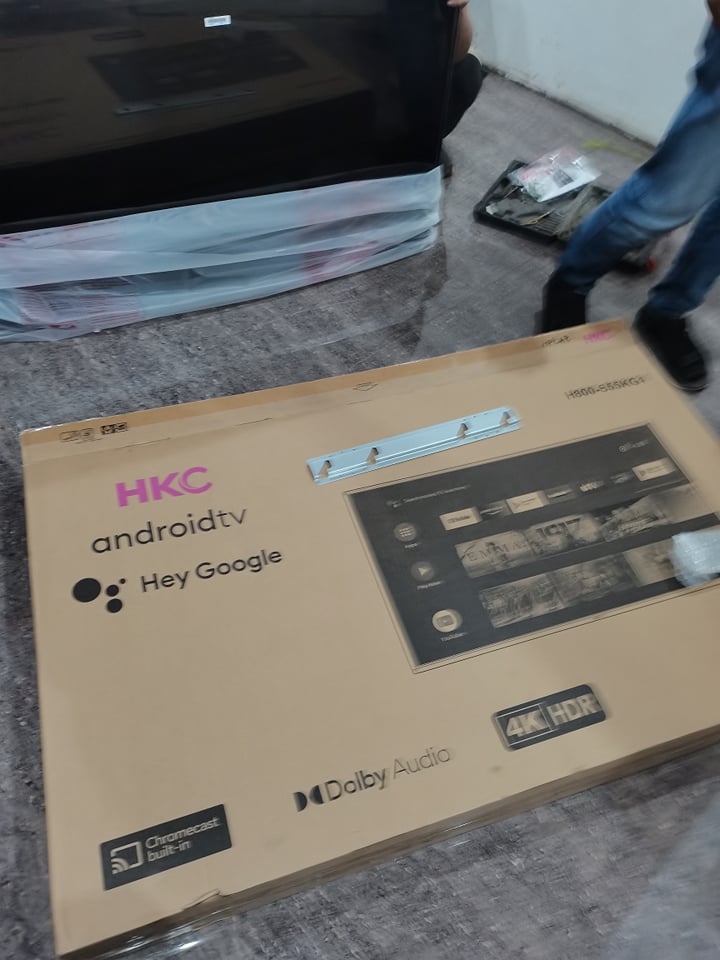 HKC ANDROID SMART FRIENDLY TV 43" 55" 4K UHD & FHD LED Smart Television ...