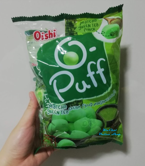 O'Puff Matcha Green Tea Cream Filled Marshmallows | Lazada PH