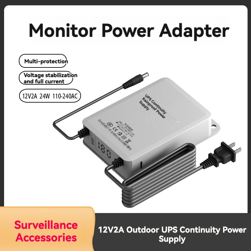 V380 Pro 12V 2A Uninterruptible Power Supply Mini UPS Battery Backup ...