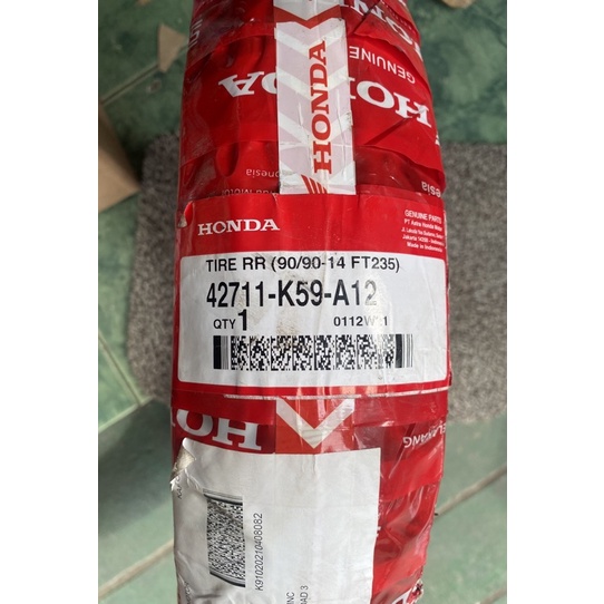 Original Stock Tire For Honda Click125/Click150 (Federal Tire) | Lazada PH