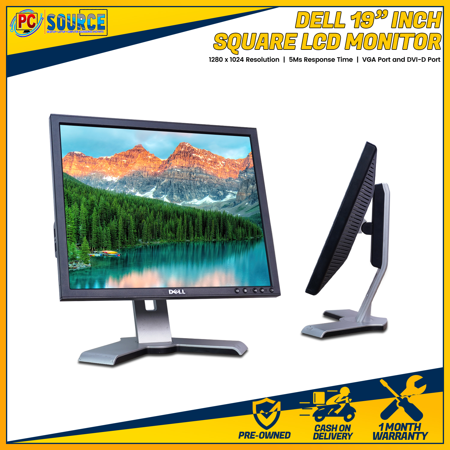 Assorted Brand 17/19/22/23/24/27 inches Wide & Square Monitor | Free ...