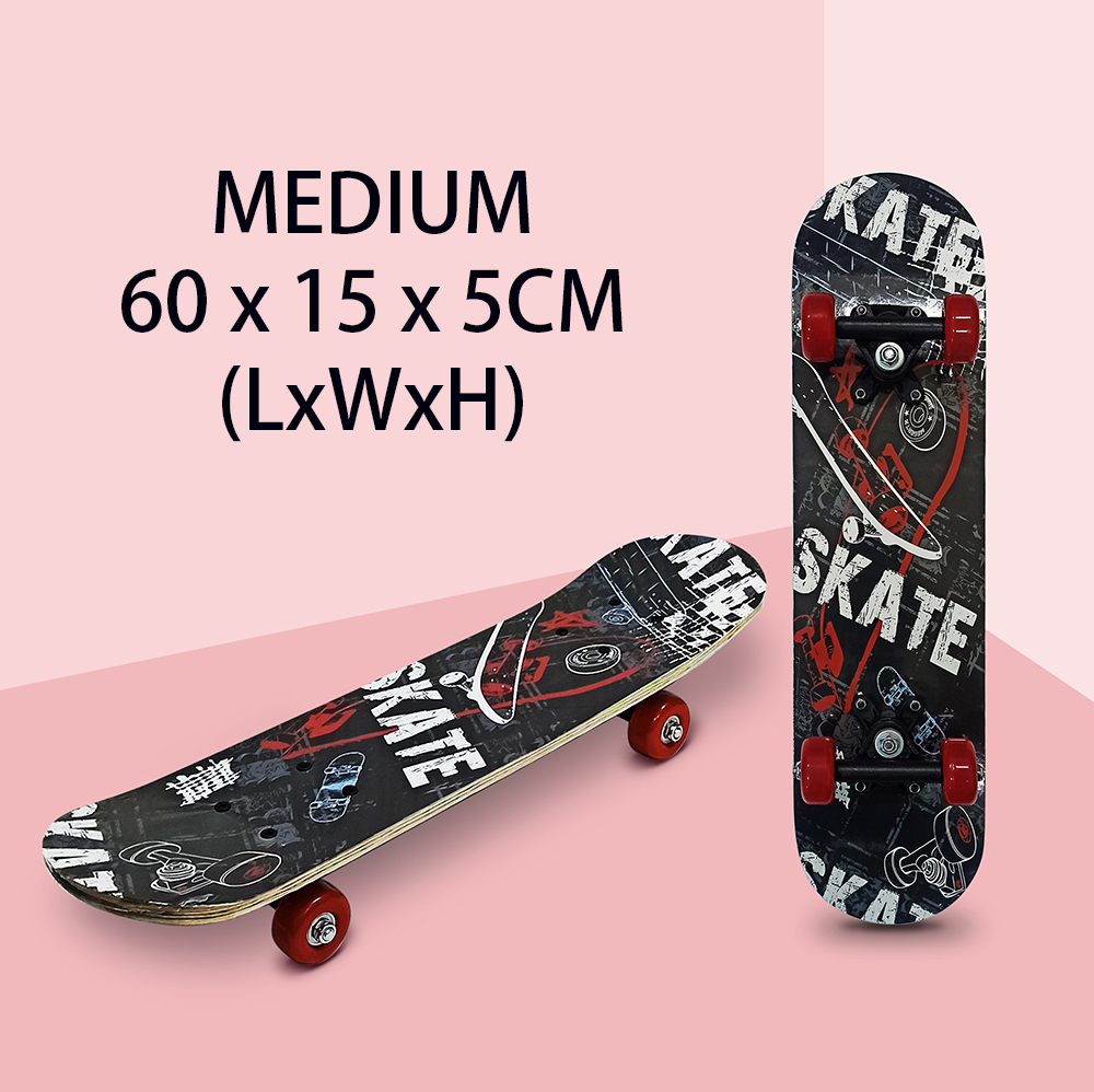 SKATEBOARD FOR KIDS TEENAGER ADULT SCOOTERS FOUR WHEEL BEGINNER ...