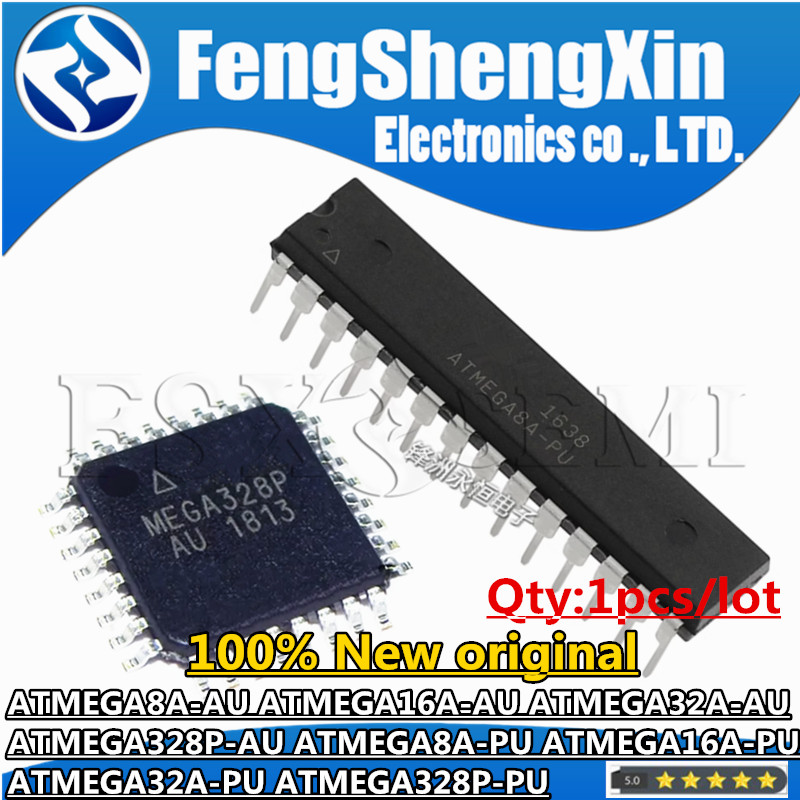 100 New MEGA328P ATMEGA8A-AU ATMEGA16A-AU ATMEGA32A-AU ATMEGA328P ATMEGA8A-PU ATMEGA16A-PU ...