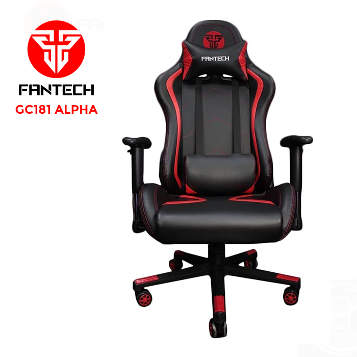 D&D | Fantech GC181 ALPHA Gaming Chair Alpha Ergonomic High Backseat ...