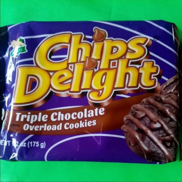 CHIPS DELIGHT TRIPLE OVERLOAD COOKIES175G | Lazada PH