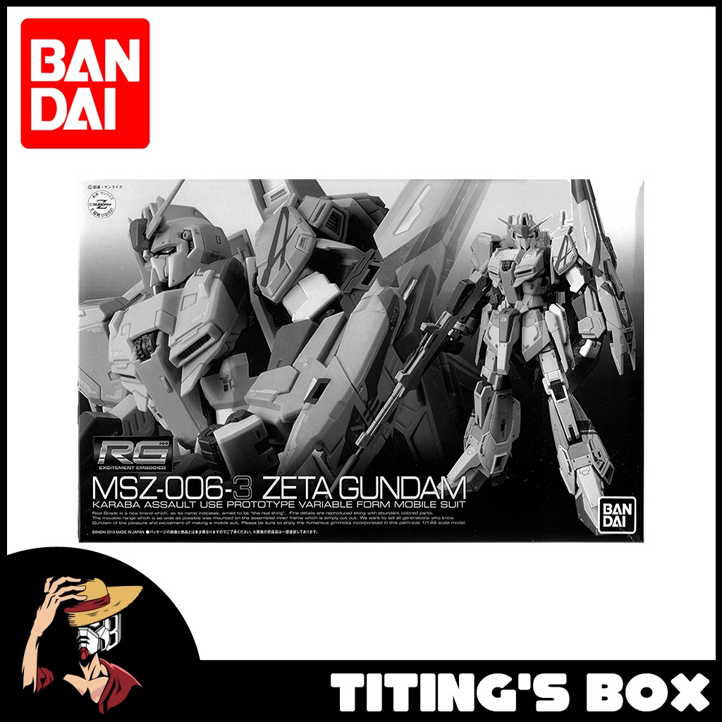 P-Bandai 1/144 RG Zeta Gundam Karaba Assault Prototype | Lazada PH