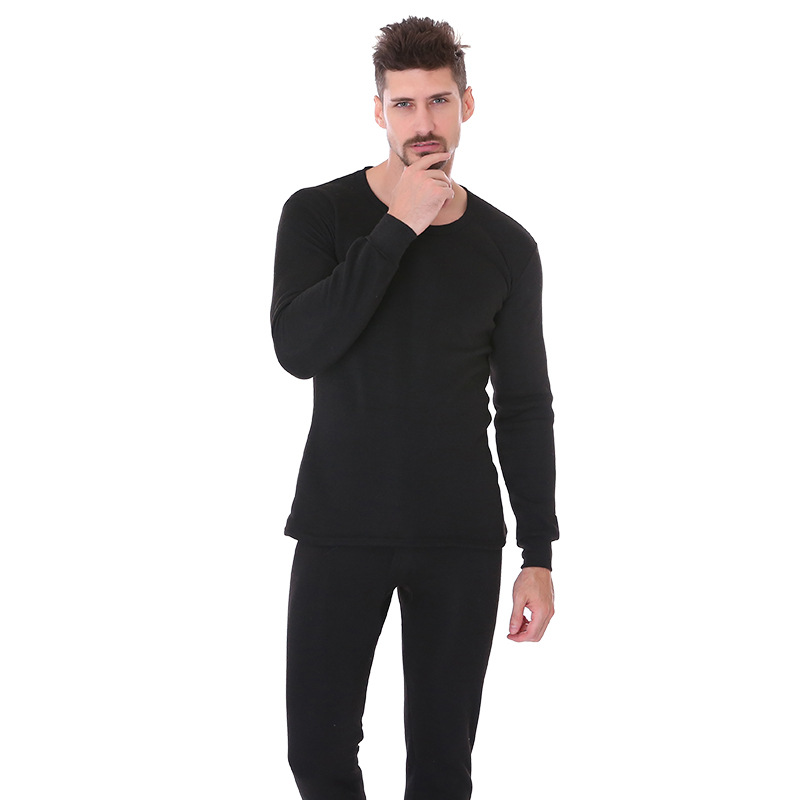 Men's Cotton Thermal Innerwear & Underwear Set Cotton Plush Pants ...