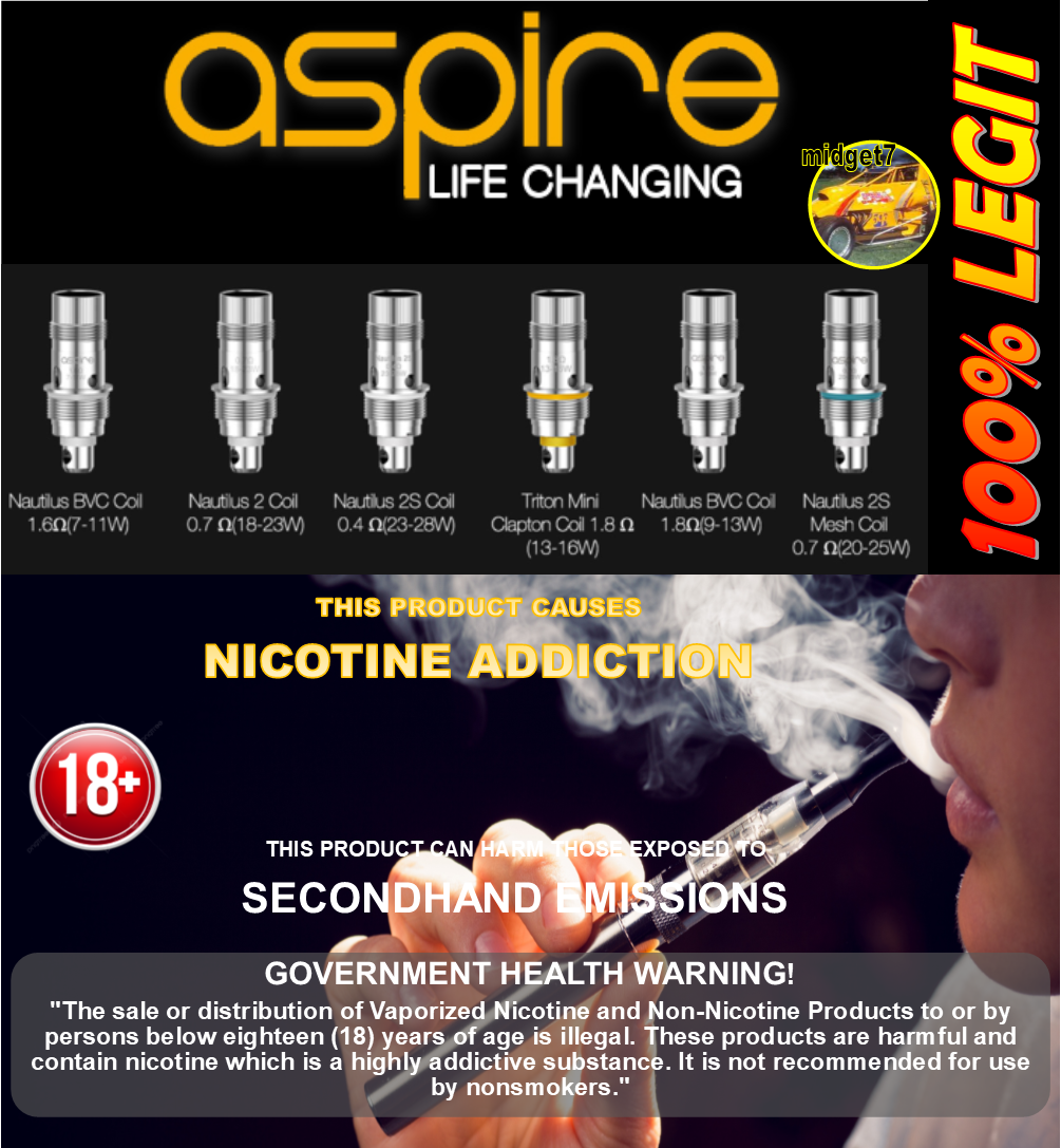 Aspire Triton Mini BVC Atomizer Coil (1pc) | Lazada PH