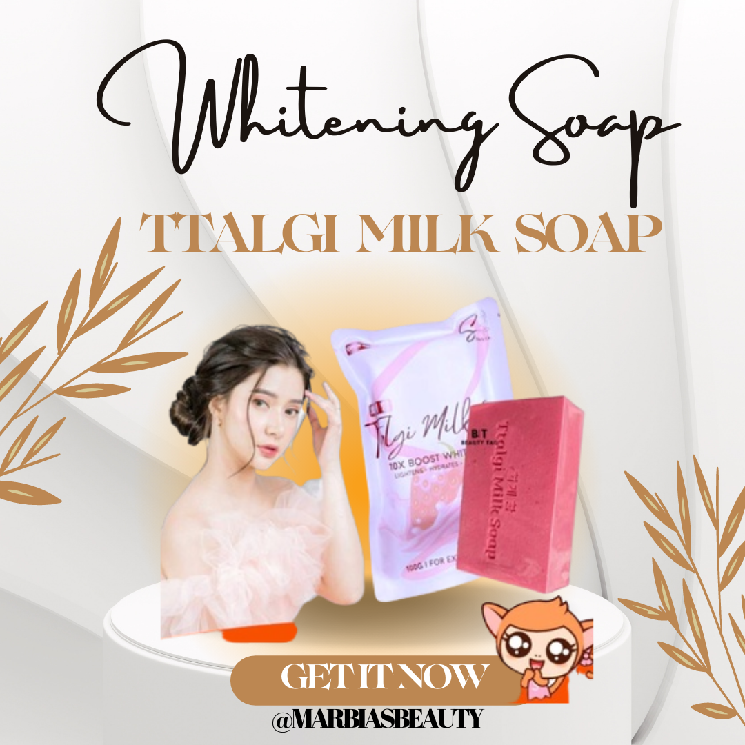 Original S.Skin & Co. Ttalgi Milk Soap | Ttalgi 10x Boost Whitening, Korean-formulated ...