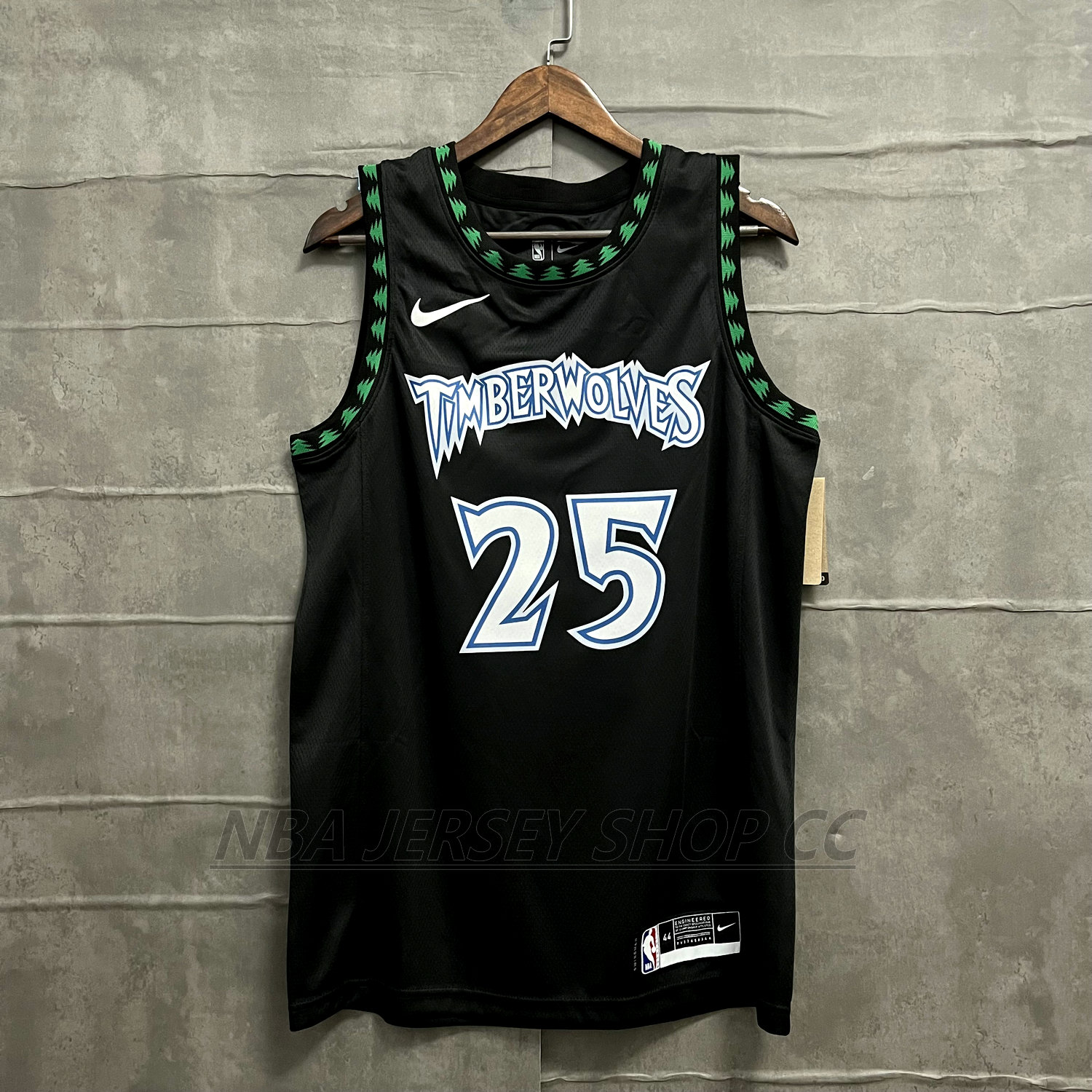 【Swingman】Men's New Original NBA Minnesota Timberwolves #25 Derrick ...