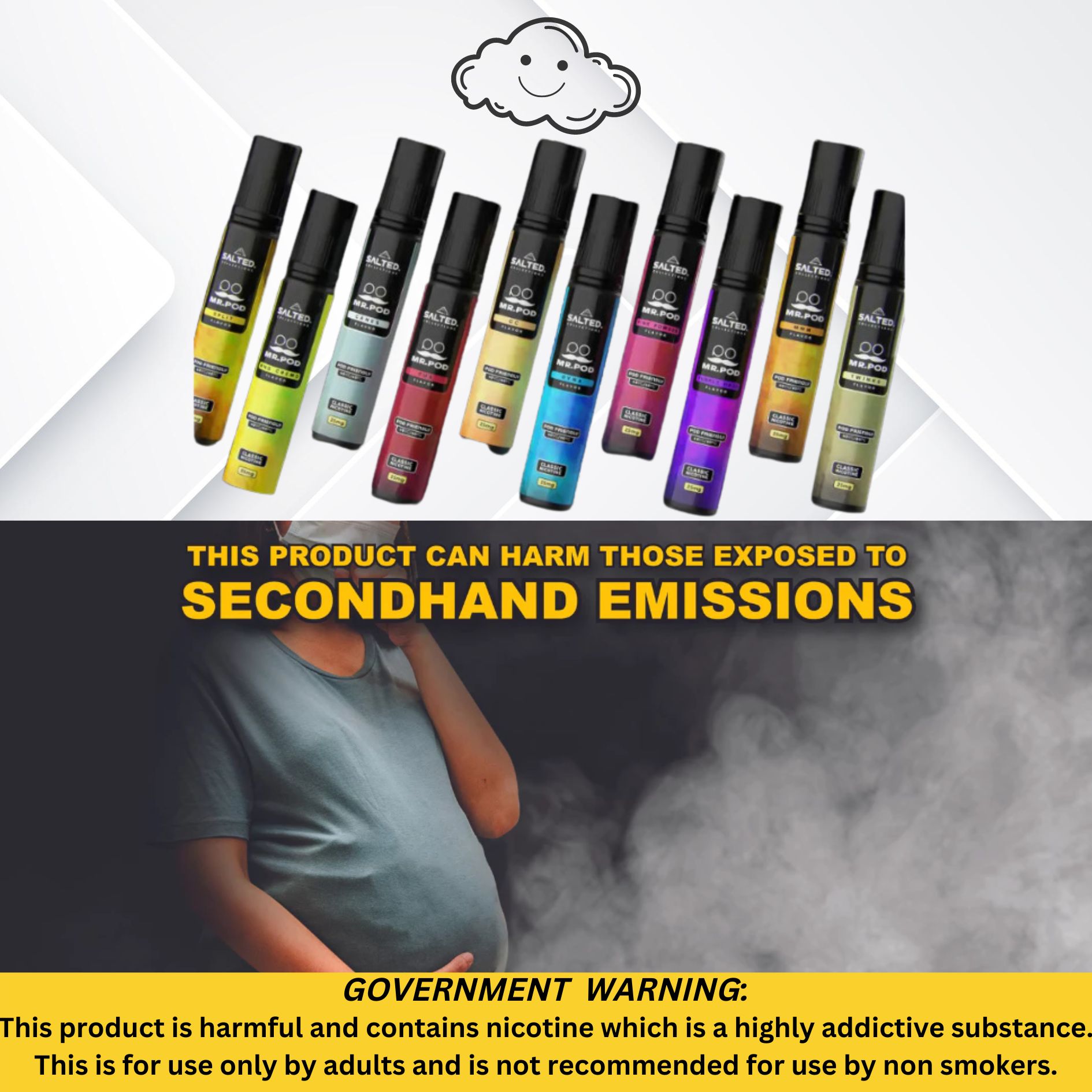 CVS Mr. Pods Saltnic | Lazada PH