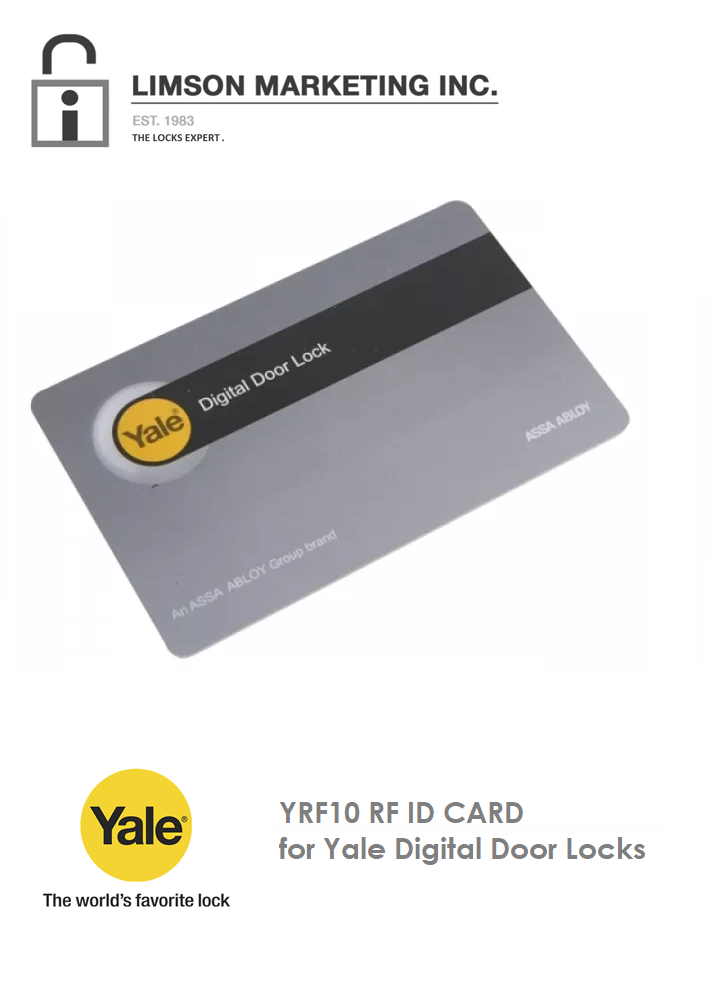 Yale YRF10 RFID Access Card for Yale Digital Locks (1pc) | Lazada PH