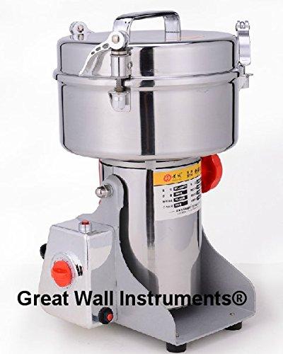 Heavy Duty Stainless Steel Herb Spice Grain High Speed Dry Grinder ...