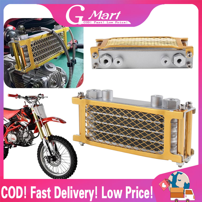 Motorcycle Oil Cooler Radiator Cooling for 110cc 125CC 140cc Dirt Pit ...