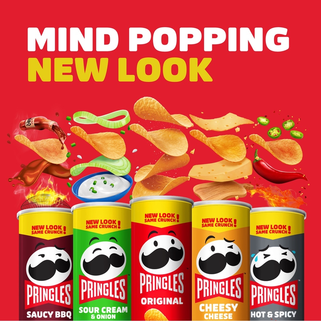 Pringles Original Flavor Potato Crisp Chips Snack 147g | Lazada PH