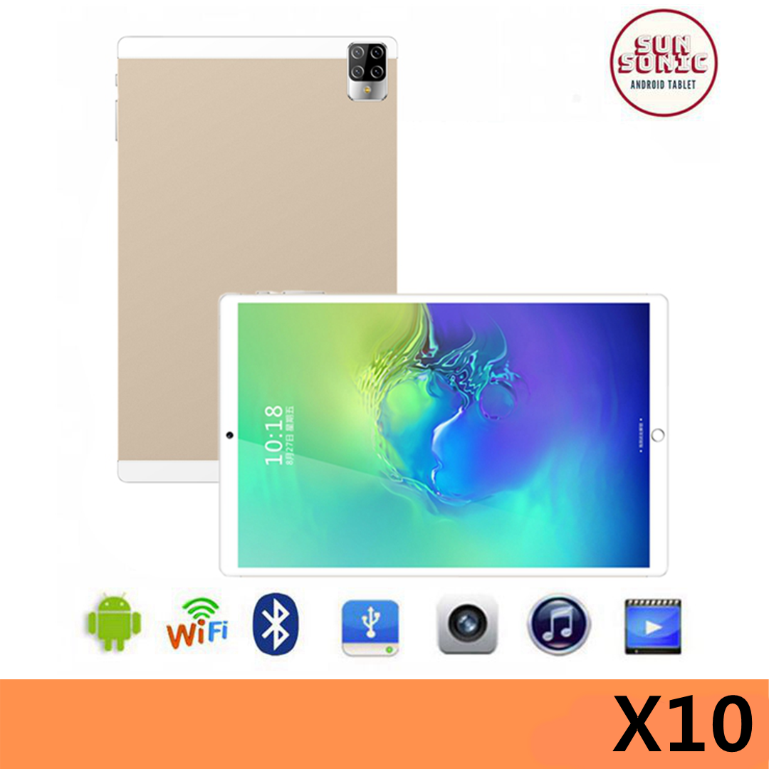Tablet 11'' Inch 8GB + 128GB Android Dual Sim High Resolution Student ...
