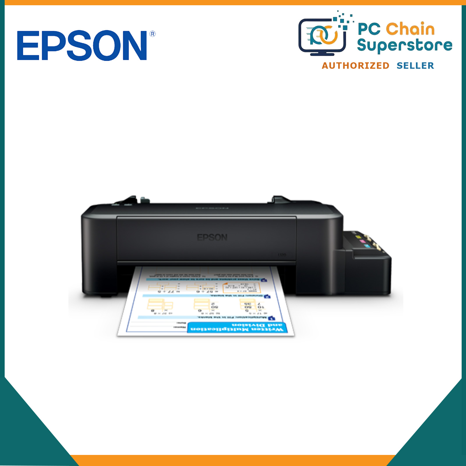 Epson L121 Single Function Ink Tank CISS Continuous Printer with 1 set of Inks Included | Lazada PH