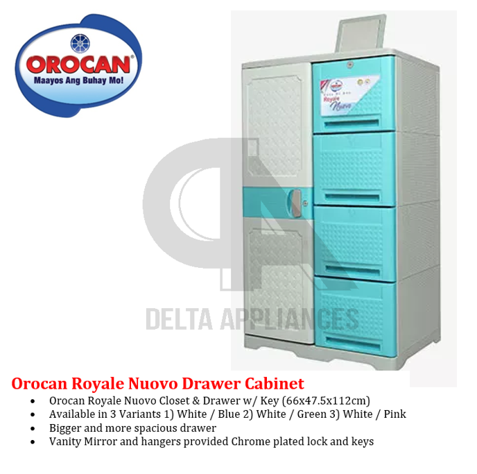 Orocan RoyaleNuovo Drawer Cabinet | Lazada PH