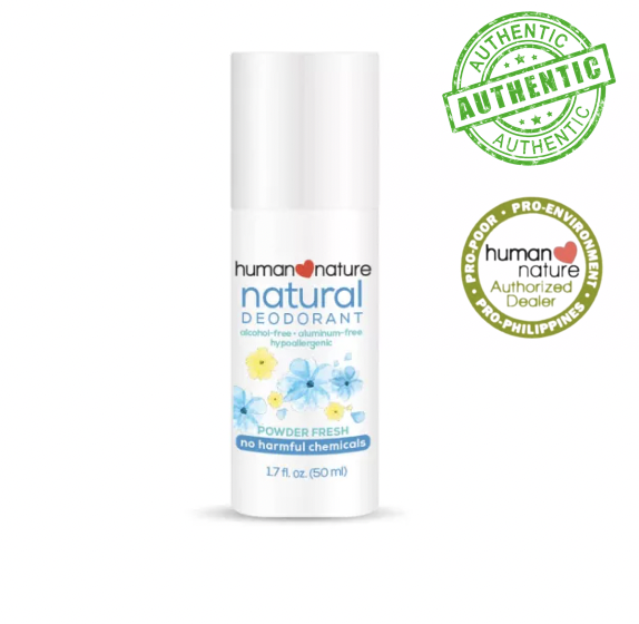 Human Nature Natural Deodorant 50ml | 100% Natural Alcohol-Free ...