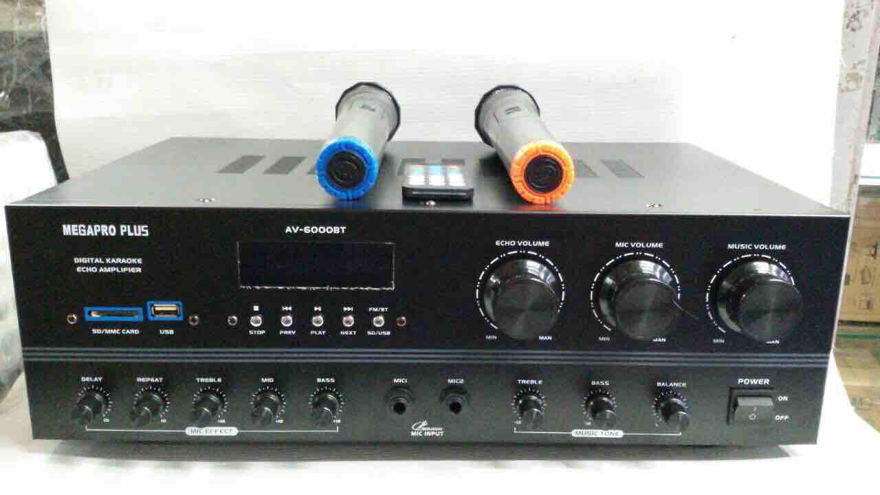 MEGAPRO PLUS AV-6000BT Power Amplifier | Lazada PH