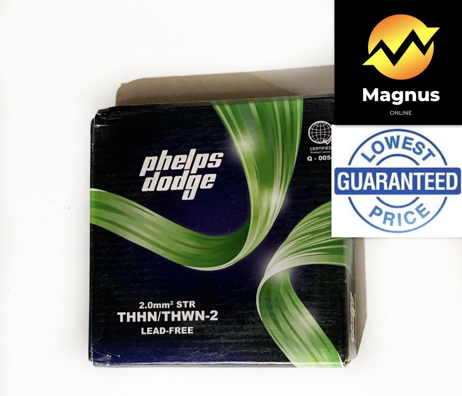 Phelps Dodge 2.0mm2 #14 Stranded Wire THHN/THWN Lead Free | Lazada PH