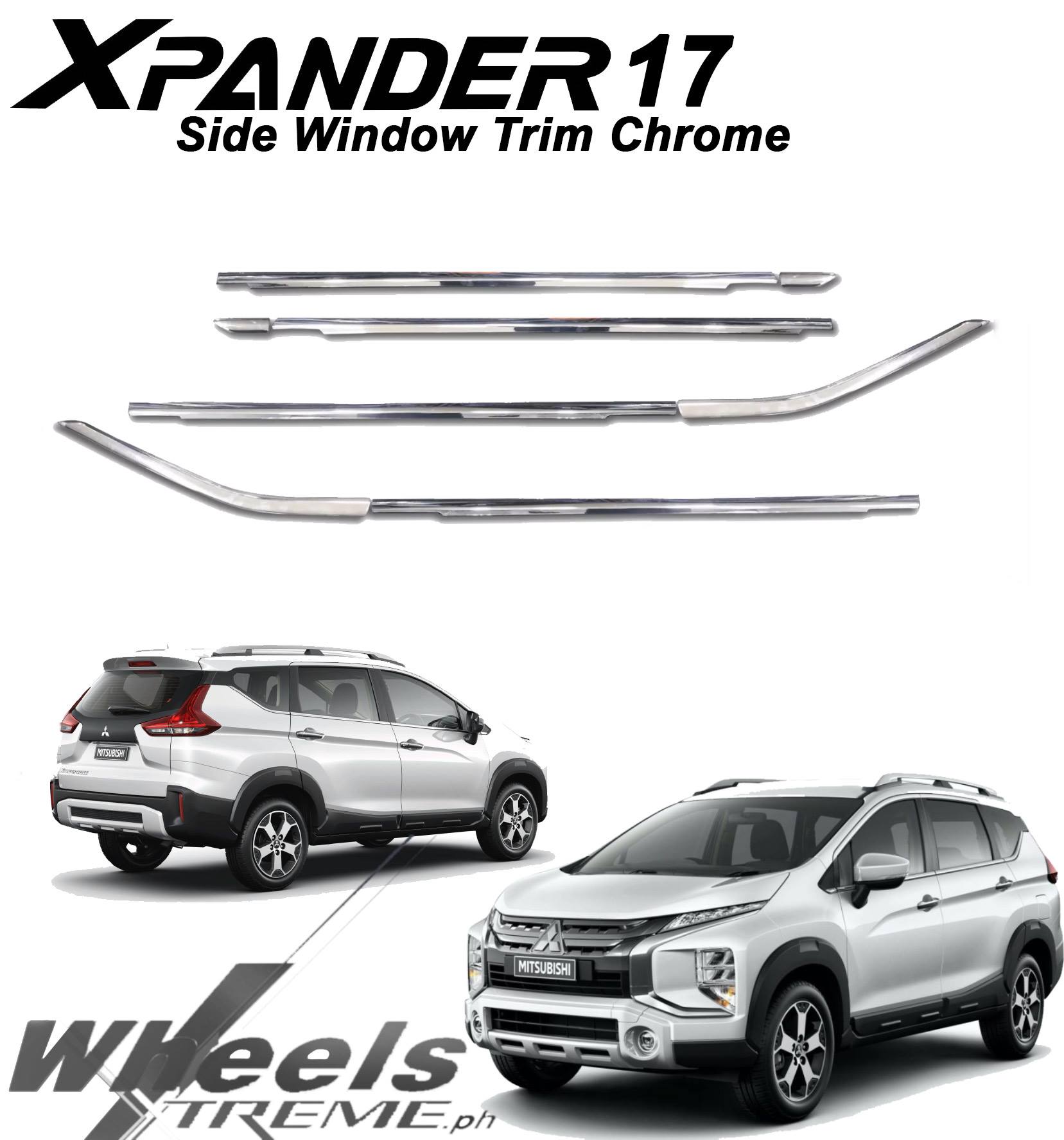 Xpander 2019-2022 Side Window Trim Chrome ( xpander accessories ...
