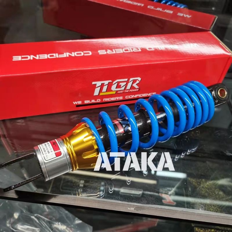 TTGR Motorcycle Rear Shock 300mm Mio Sporty/ Beat/ Mioi 125/ Skydrive / Click / Souli125 /FINO ...