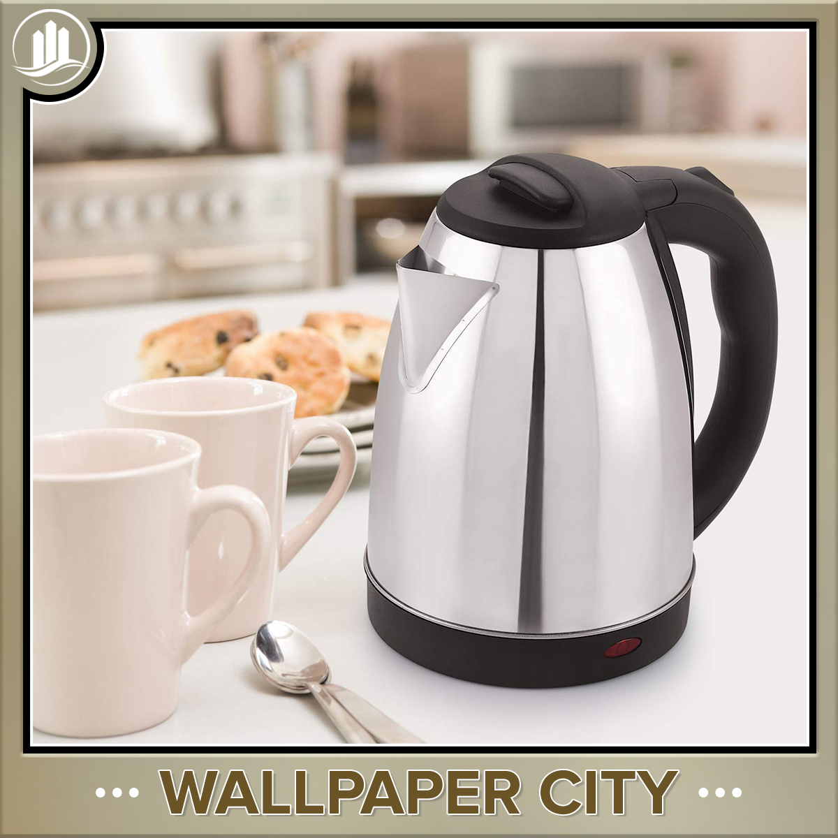 Scarlett Wireless Electric Kettle 1.8L (Silver) | Lazada PH