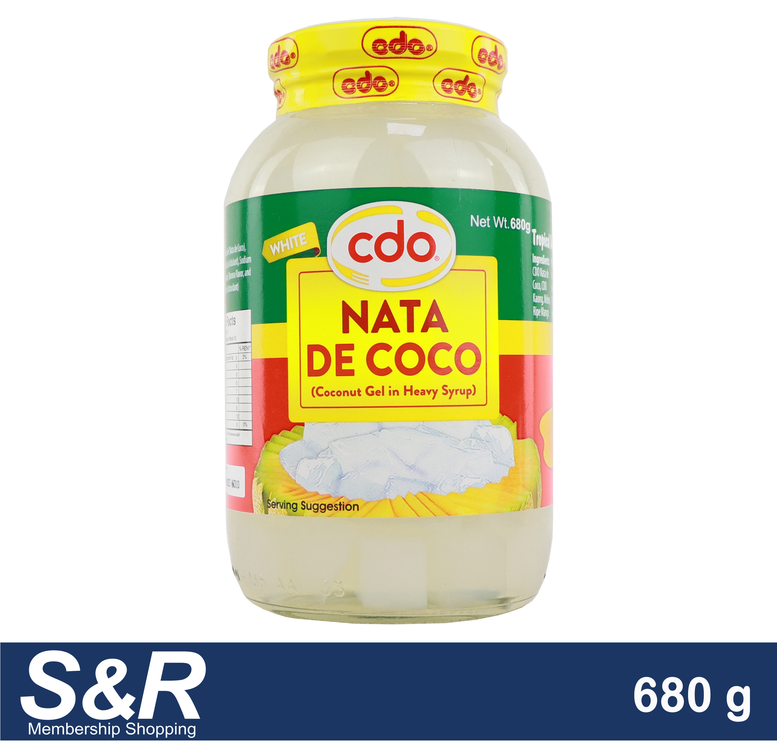 CDO White Nata De Coco (Coconut Gel in Heavy Syrup) 680g | Lazada PH