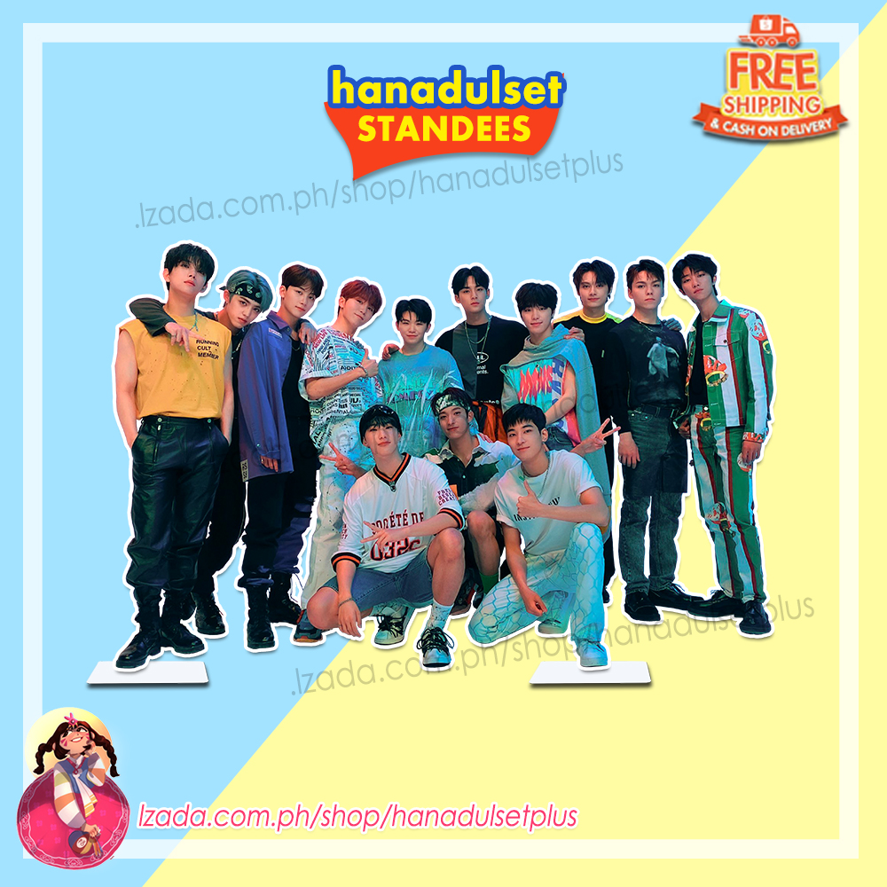 Seventeen Group Standee ( Left & Right Version ) | Kpop mini-standee ...