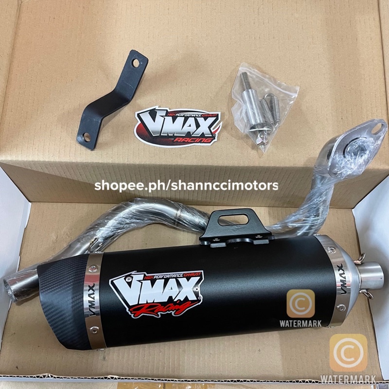 hot sale! VMAX RACING POWER PIPE HONDA CLICK 125 V2 GAME CHANGER ...