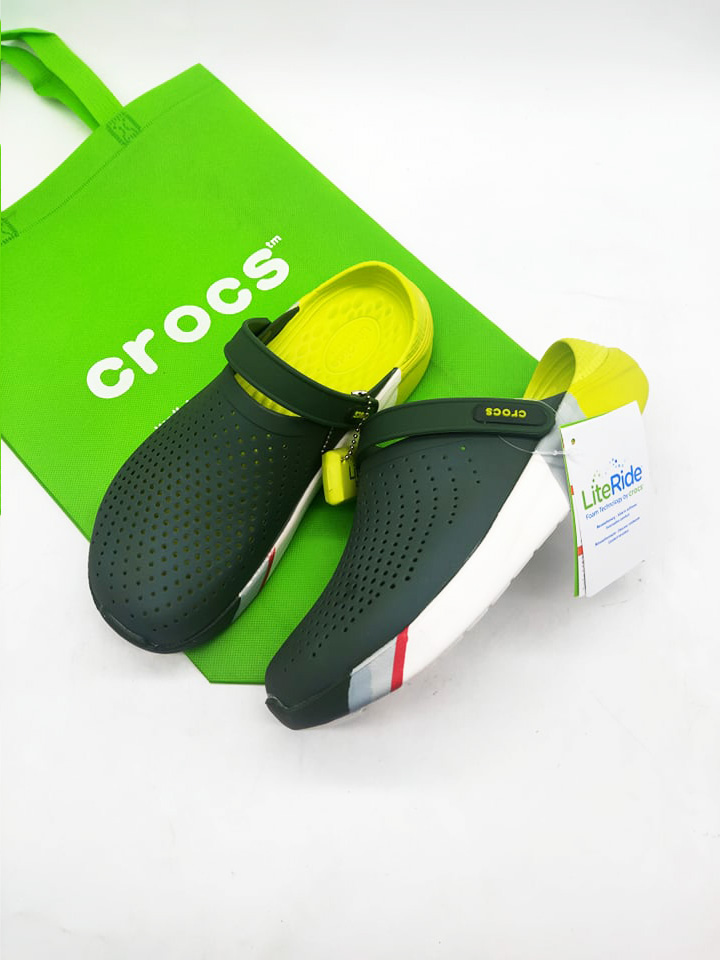 Crocs for men LiteRide Clog shoes sandals with ECO bag | Lazada PH