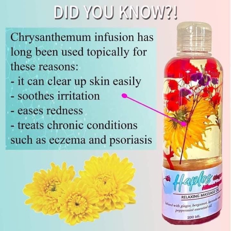 Haplos Ginger Himalayan Relaxing Massage Oil 200ml Limited Edition ...