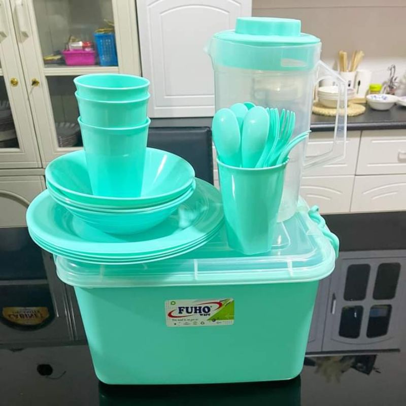 PHS Picnic Set 20in1 Picnic Mate Sunnyware Fuho Food Organizer | Lazada PH