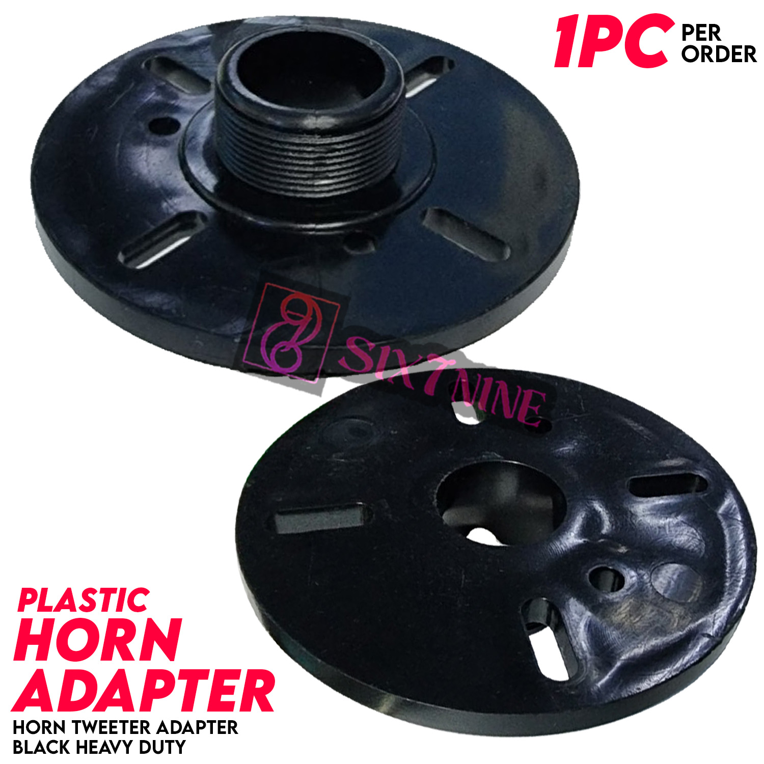 HORN ADAPTOR HORN TWEETER ADAPTER BLACK COD HEAVY DUTY | Lazada PH