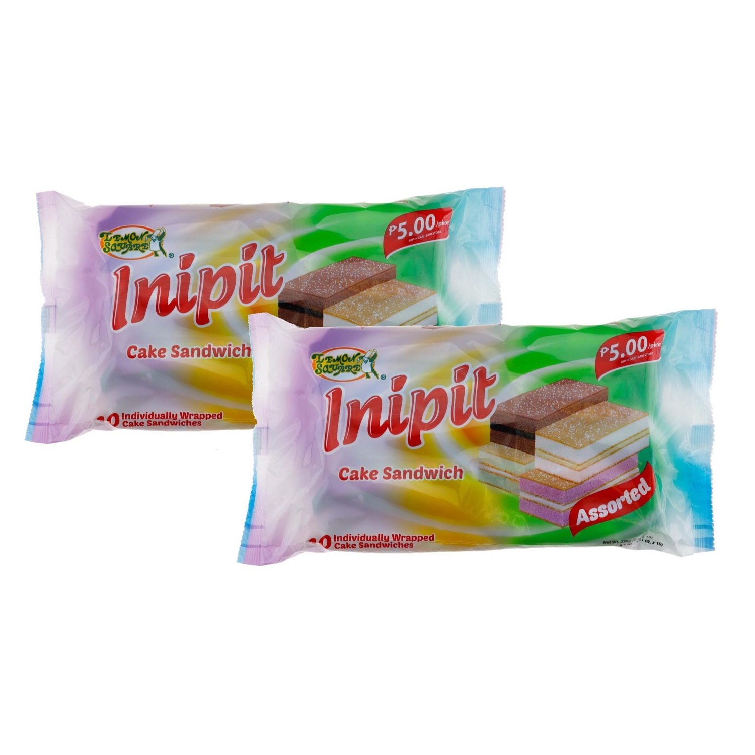 Lemon Square Inipit Assorted 23g x 10 - Pack of 2 | Lazada PH