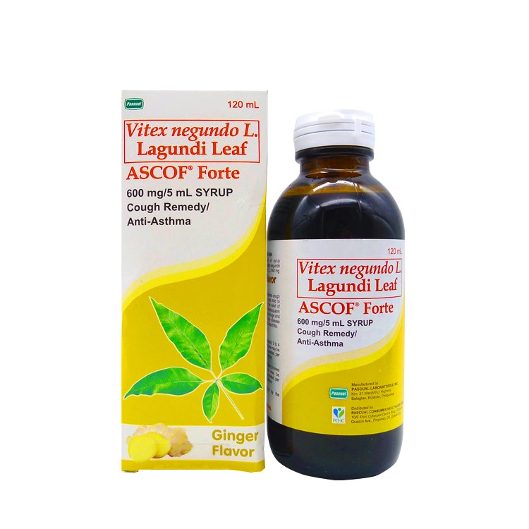 Ascof Forte Ginger 120 ml Syrup | Lazada PH