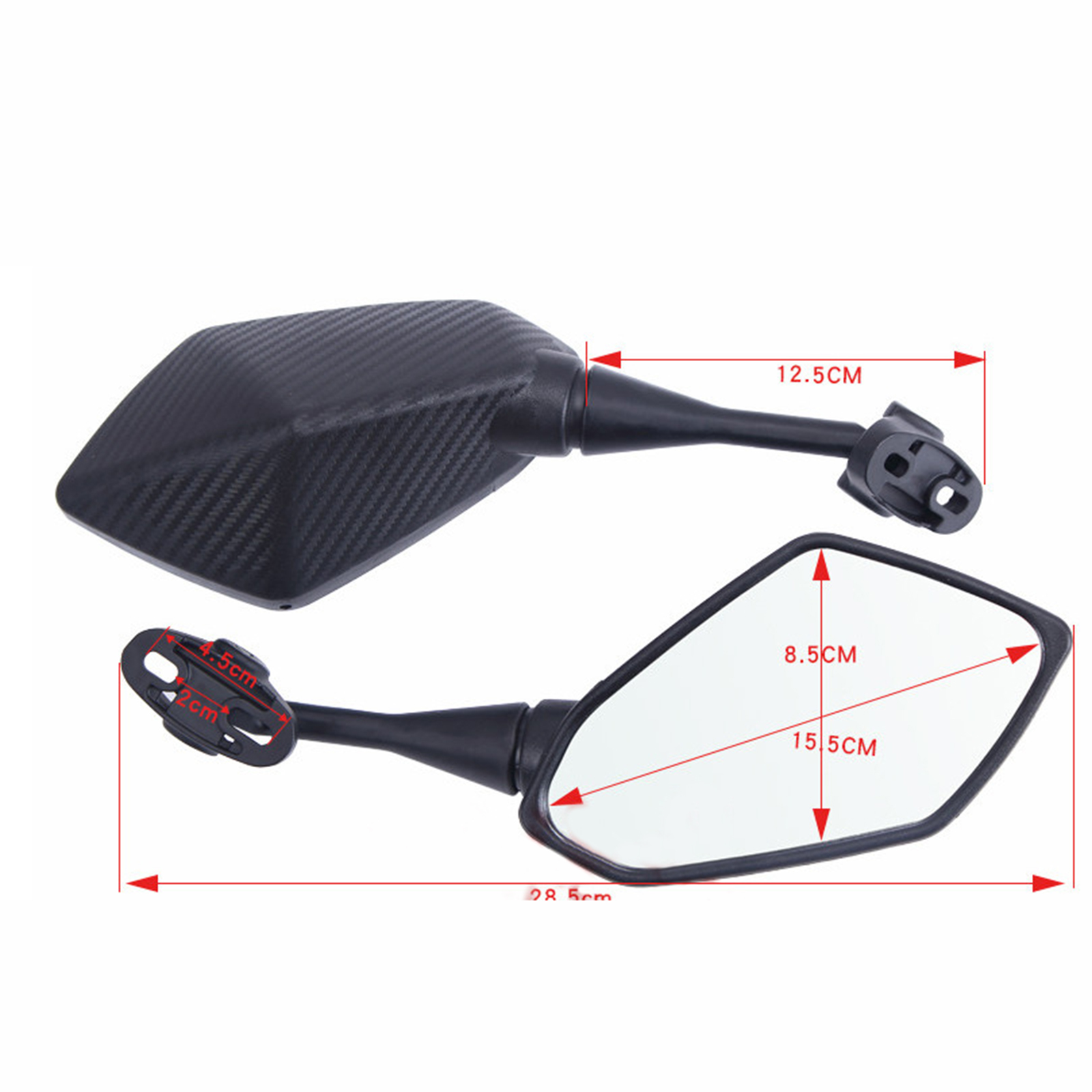 Street King Side V1 V2 Mirror Blue Lens Eye Protection Lens Adjustable ...