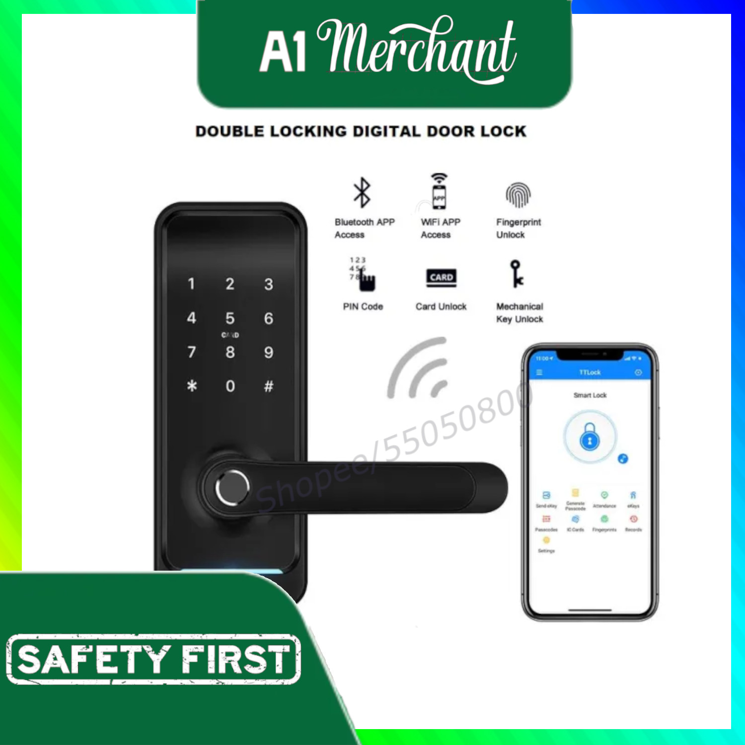 Magnum Smart WATERPROOF Rfid Black Latch type | Lazada PH